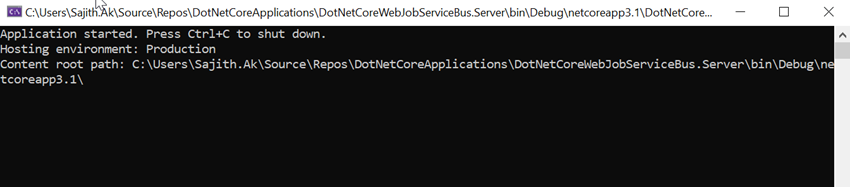 How To Create Service Bus Triggered WebJob In .Net Core